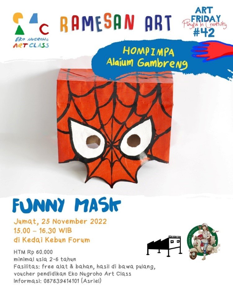 Pameran Ramesan Art; Bermain dan Berkarya dengan Seni Rupa - Eko ...