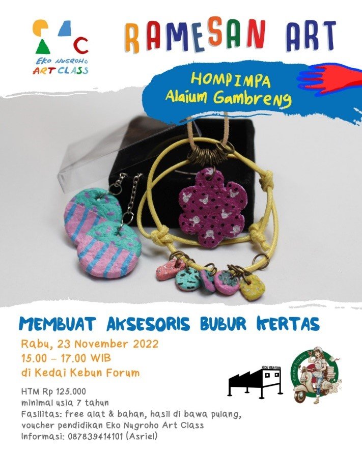 Pameran Ramesan Art; Bermain dan Berkarya dengan Seni Rupa - Eko ...