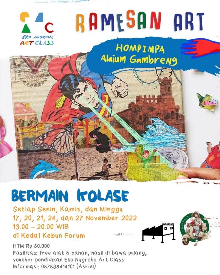 Pameran Ramesan Art; Bermain dan Berkarya dengan Seni Rupa - Eko ...