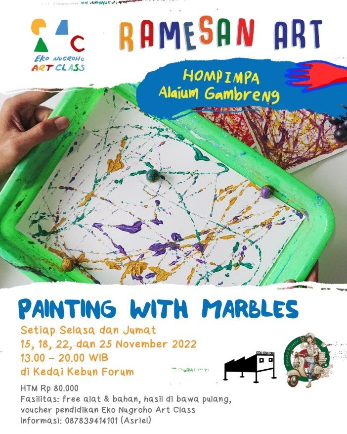 Pameran Ramesan Art; Bermain dan Berkarya dengan Seni Rupa - Eko ...